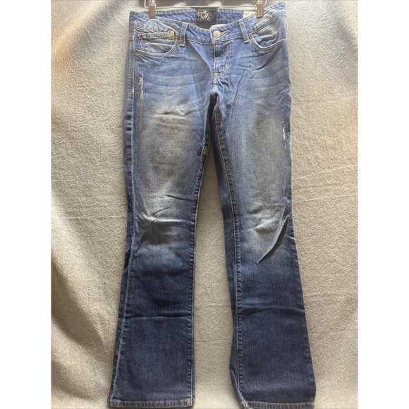 Fox Denim | Jeans | Fox Denim Womens Sz 7 Torque Boot Cut Blue Jeans ...